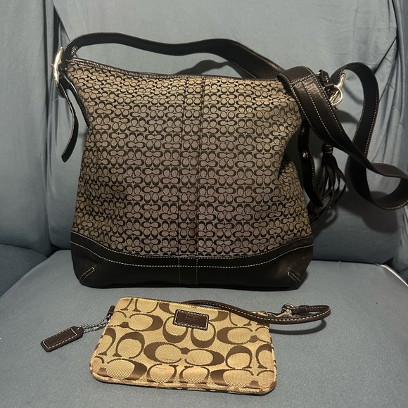 Coach | Bags | Vintage Coach Monogram Bundle | Poshmark